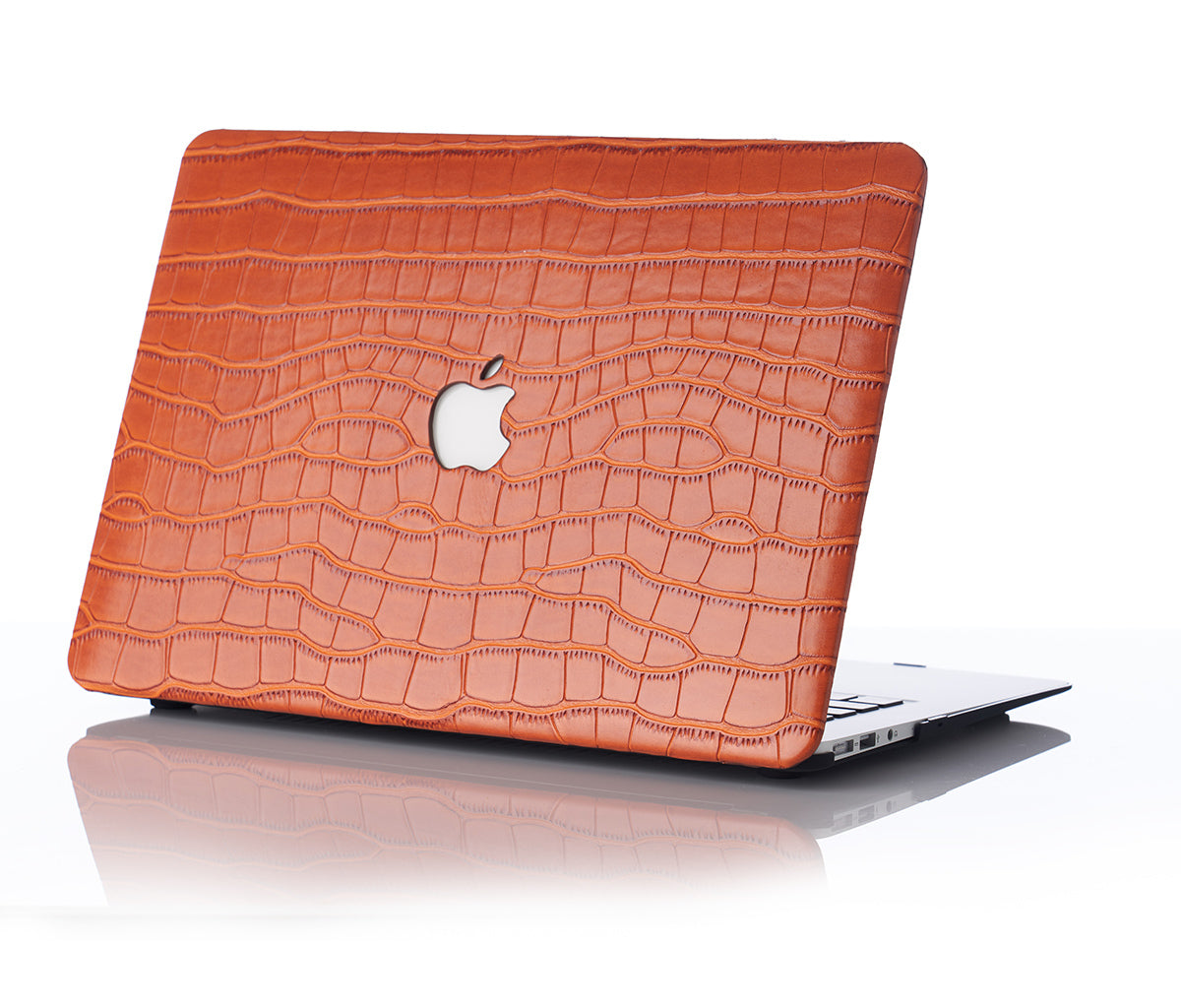 Mandarin Faux Crocodile MacBook Case – Chic Geeks